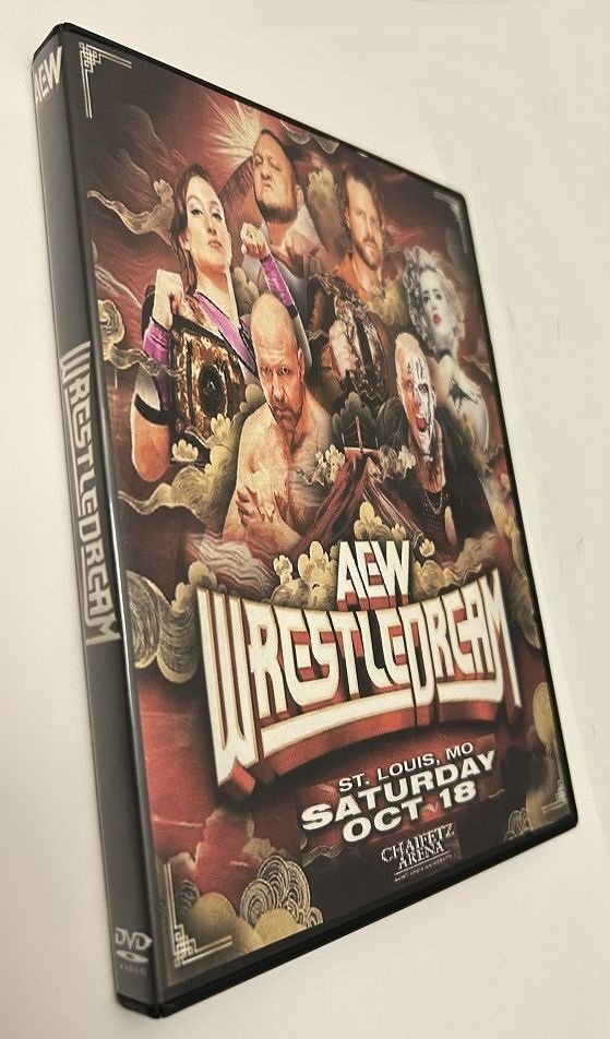 AEW WrestleDream 2025 DVD-R w/ Case Artwork