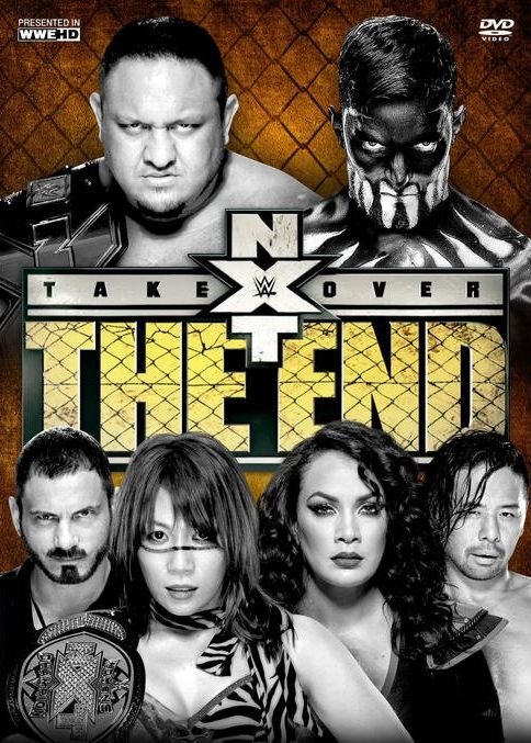 NXT TAKEOVER : THE END 2016 DVD-R w/ Case Artwork