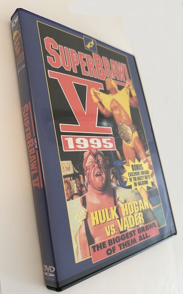 WCW SUPERBRAWL V 1995 DVD-R w/ Countdown Show