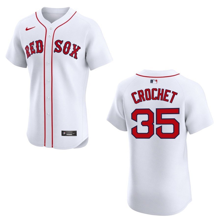 2025 Red Sox #35 Garrett Crochet White