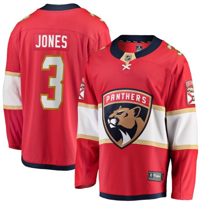 Seth Jones 3 Florida Panthers 2025 Breakaway Player Red