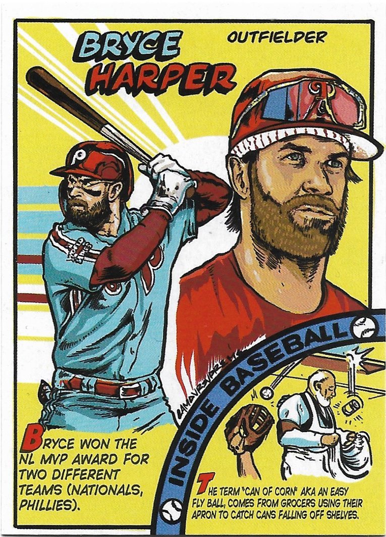 Bryce Harper 2023 Topps Archives 1979 Comics #79TC-8 Philadelphia ...