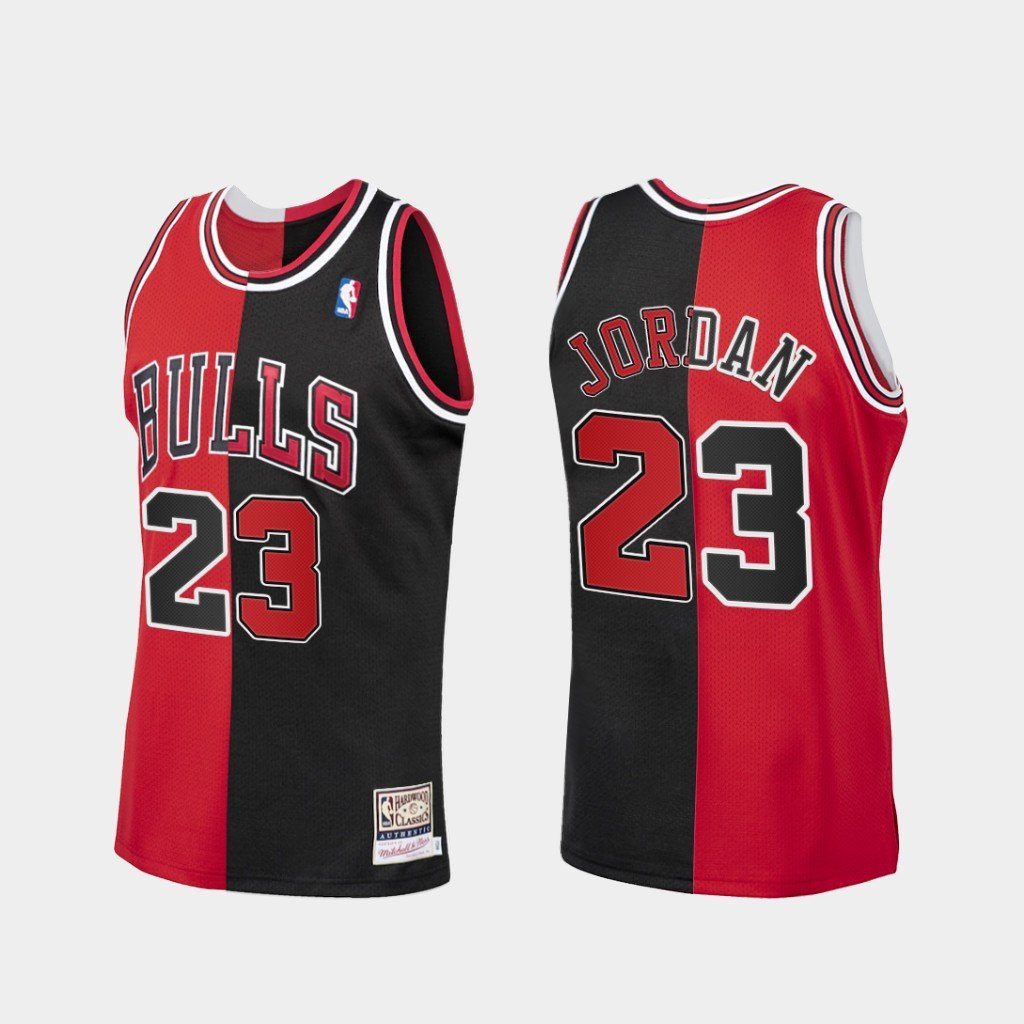 Men's Michael Jordan bull split jersey
