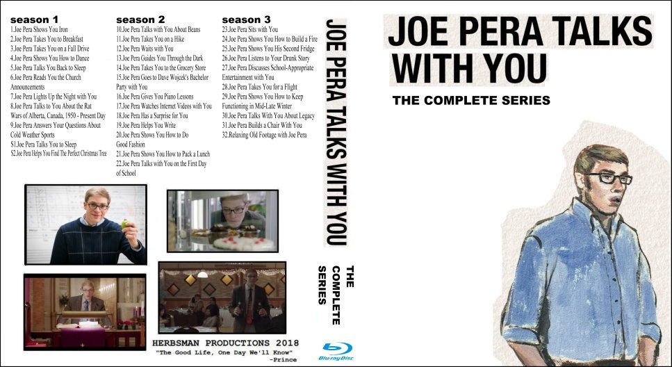 Joe Pera Talks With You Complete Series Blu-ray ***3 DISC SET***