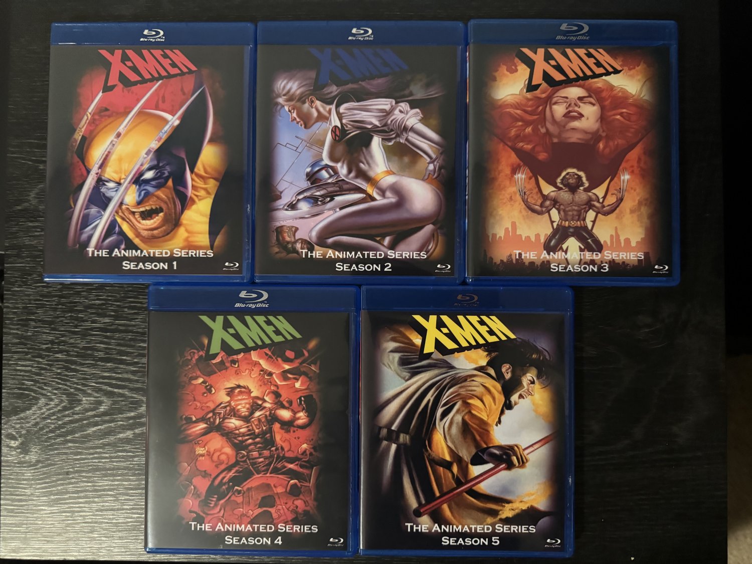 X-men 90’s Complete Animated Series + X-men 97 1080p Blu-ray ***14 DISC ...