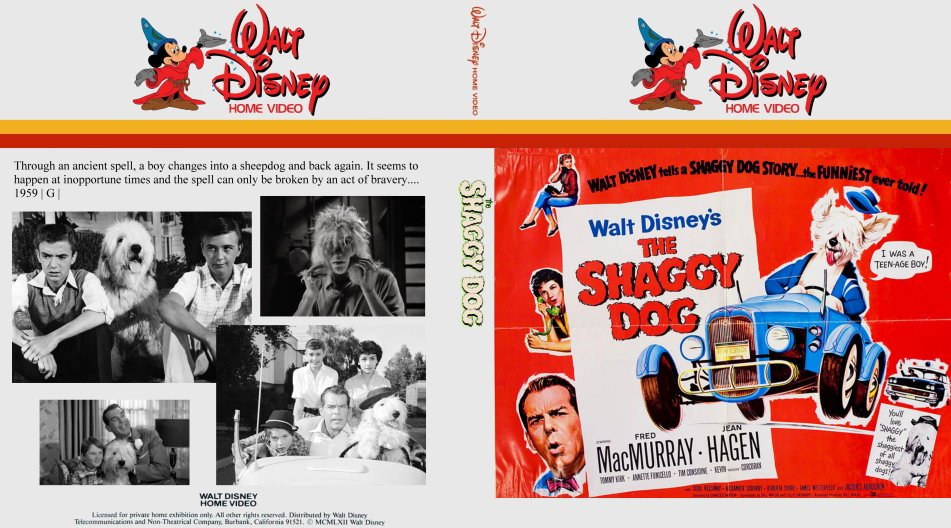 Disney's The Shaggy Dog (1959) Blu-ray