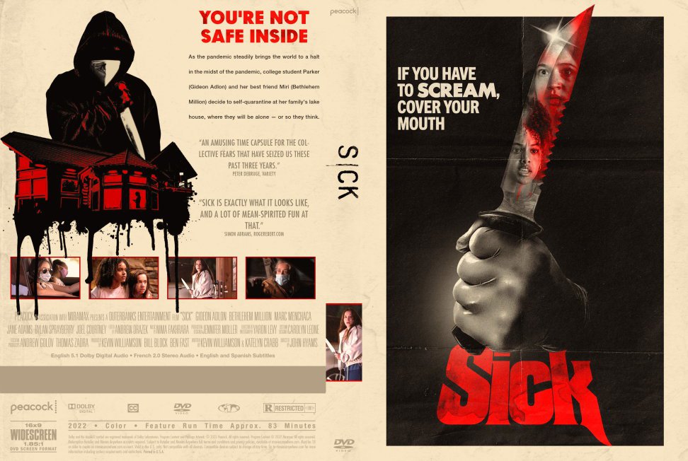 Sick (2022) DVD