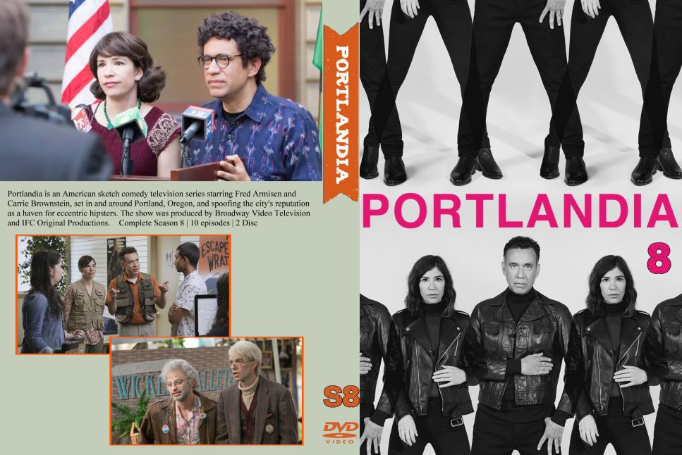 Portlandia Season 8 DVD ***2 DISC SET***
