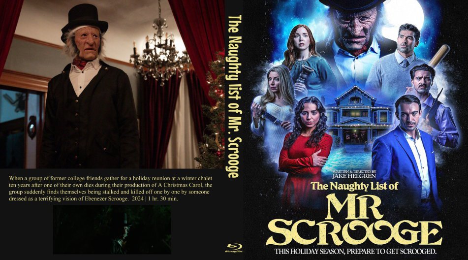 The Naughty List of Mr. Scrooge (2024) Blu-ray