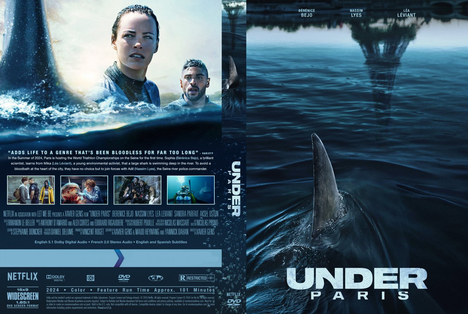 Under Paris (2024) DVD