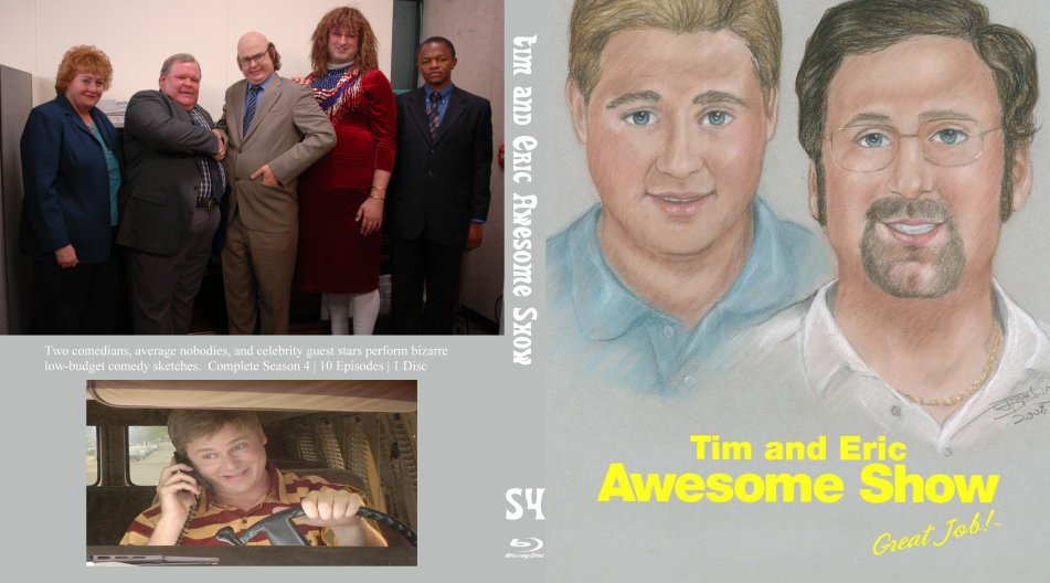 Tim and Eric's Awesome Show Great Job Season 4 Blu-ray