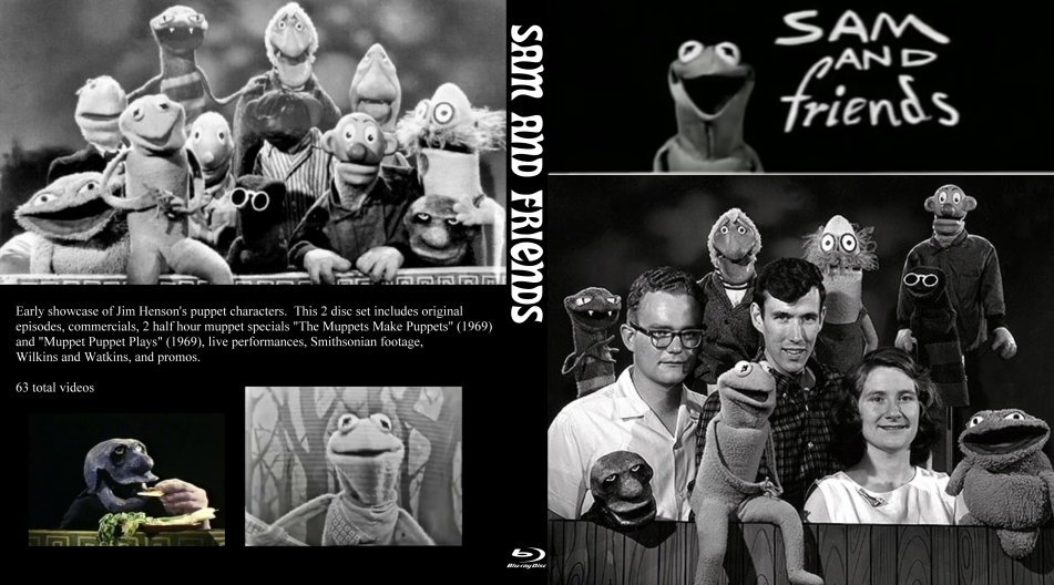 Sam and Friends Video Set Bluray ***2 Disc Set*** 63 videos