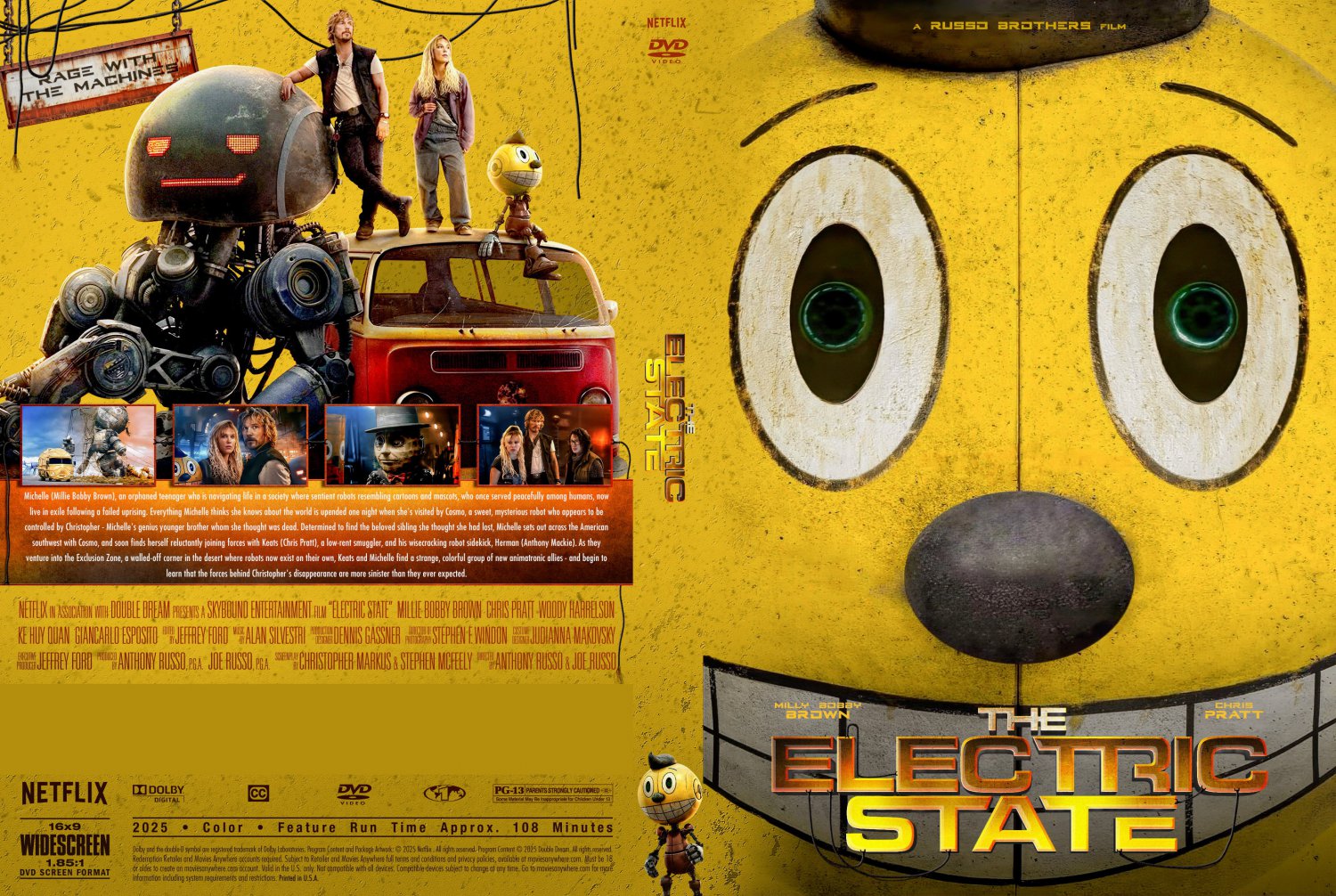 The Electric State (2025) DVD