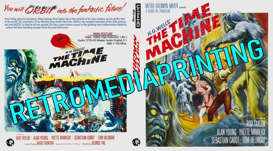 The Time Machine (1960) 4k Blu-ray