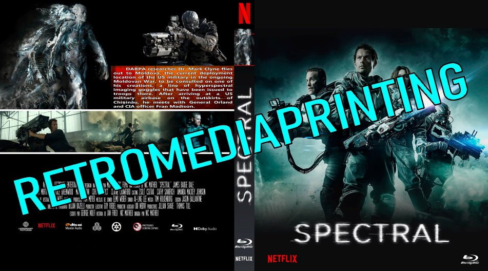 Spectral (2016) Blu-ray