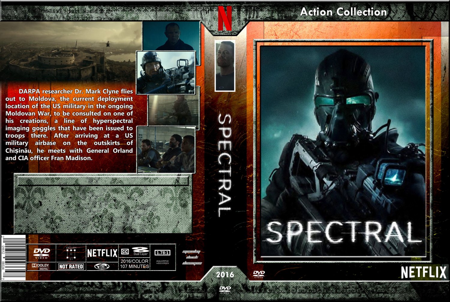 Spectral (2016) DVD