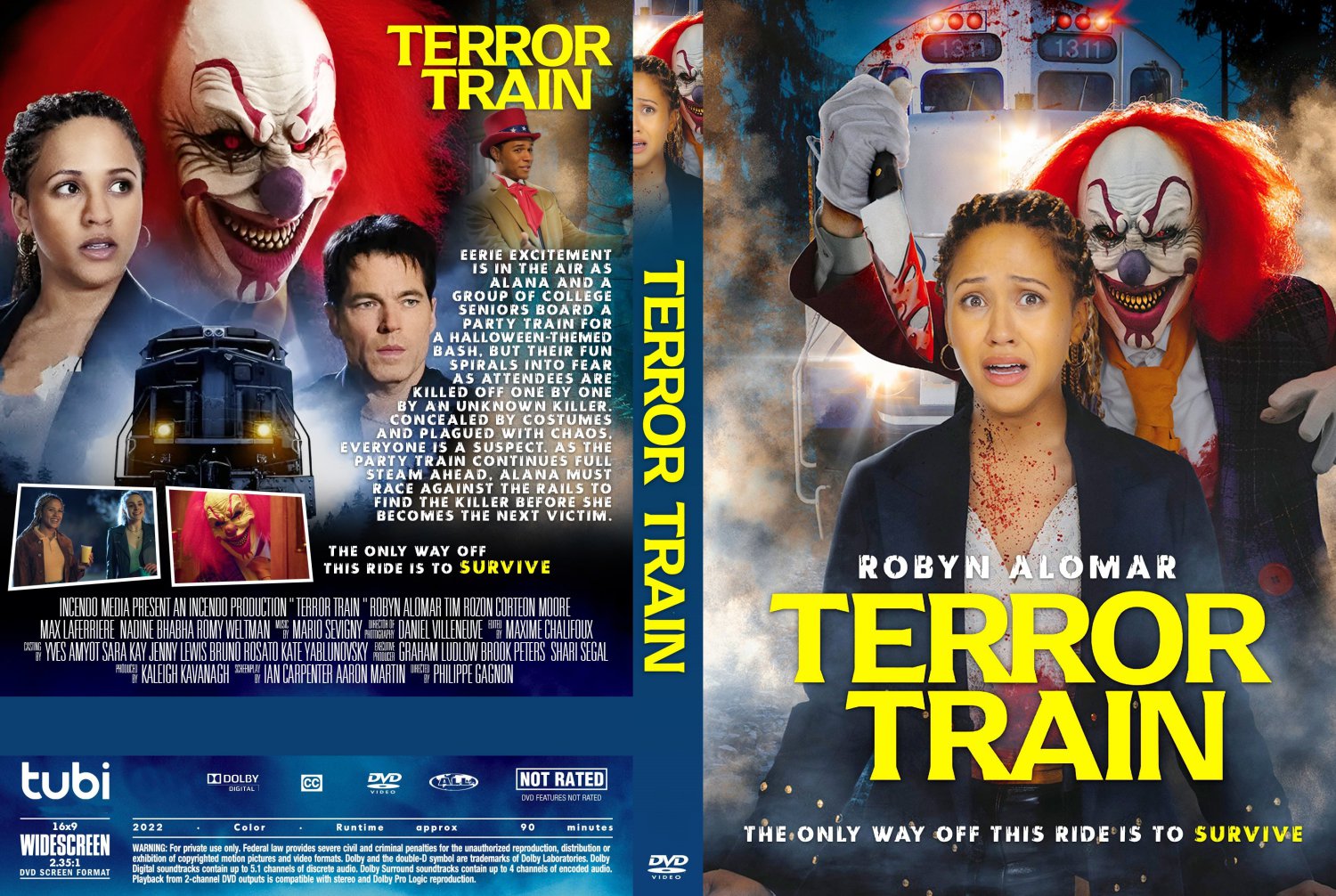 Terror Train (2022) DVD