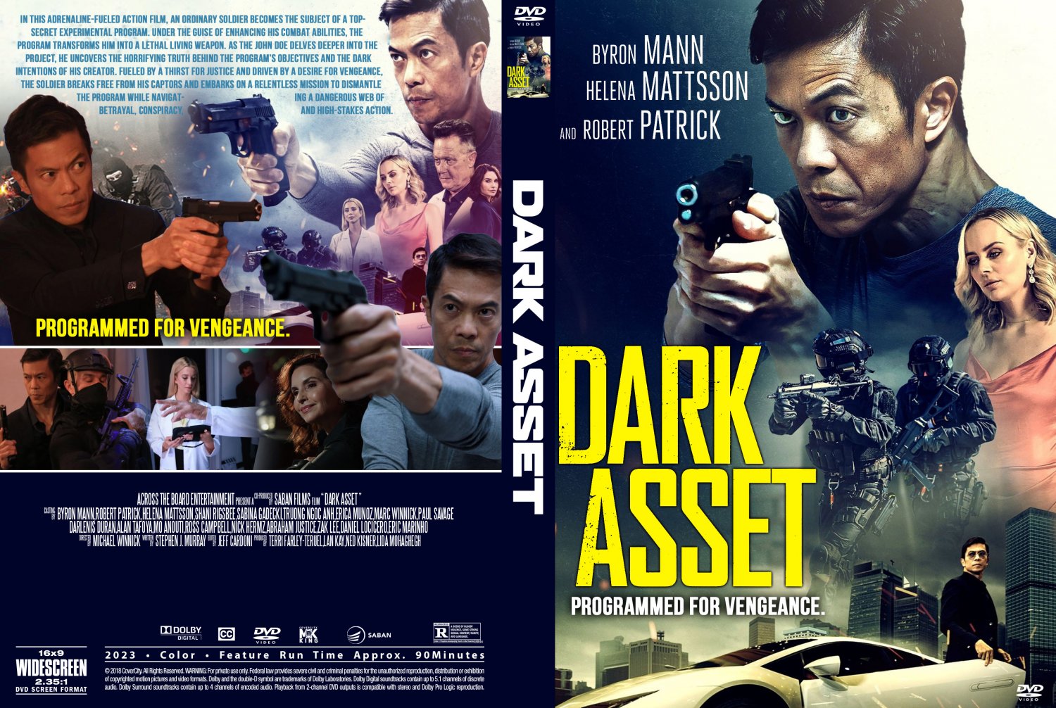 Dark Asset (2023) DVD