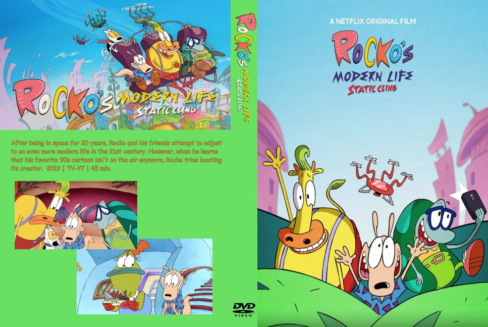 Rocko's Modern Life Static Cling (2019) DVD