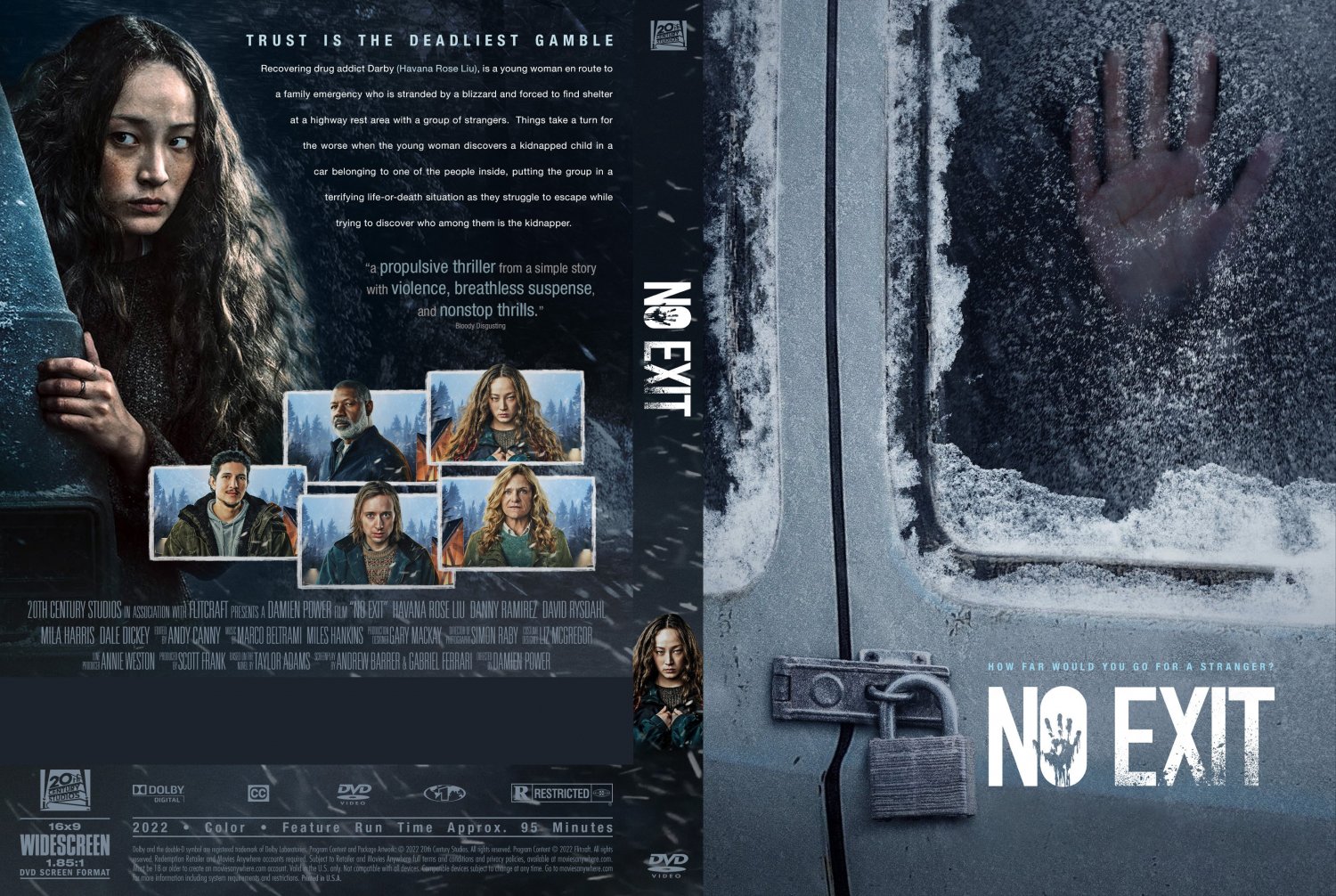 No Exit (2022) DVD