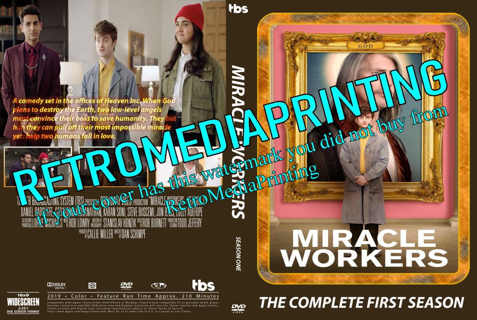 Miracle Workers Season 1 DVD