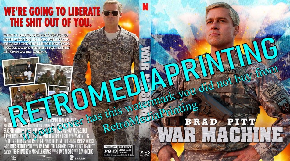 War Machine (2017) Blu-ray