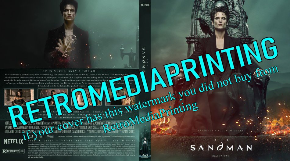 Sandman Complete Season 2 Blu-ray ***3 Disc Set***