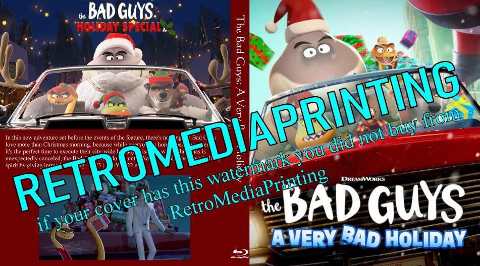 The Bad Guys: A Very Bad Holiday (2023) Bluray
