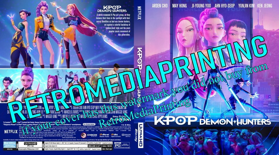 KPop Demon Hunters (2025) 4K Blu-ray