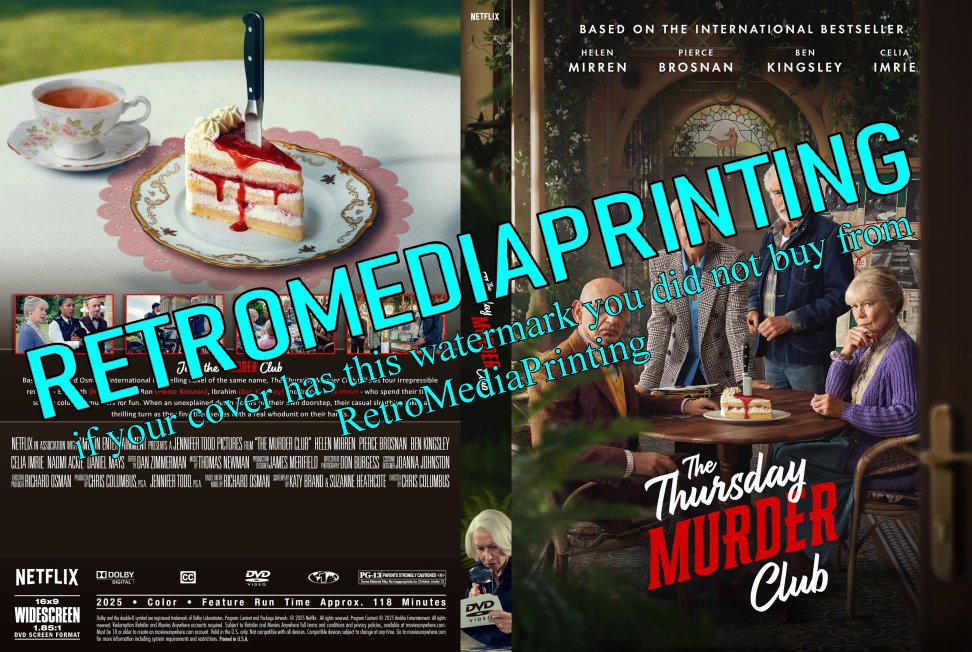 The Thursday Murder Club (2025) DVD