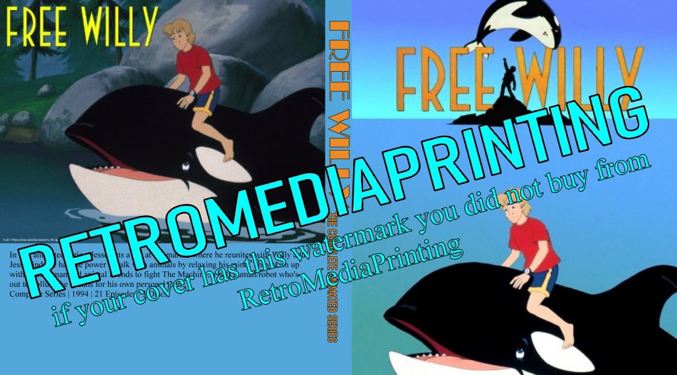 Free Willy The Animated Complete Series Blu-ray ***3 Disc Set*** 1080p