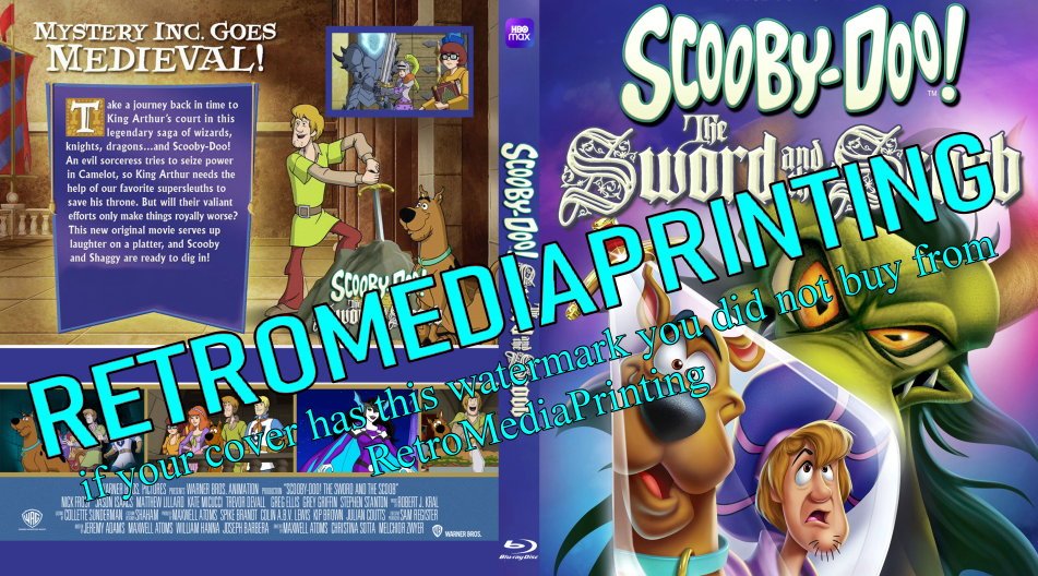Scooby Doo! The Sword and the Scoob (2021) Blu-ray