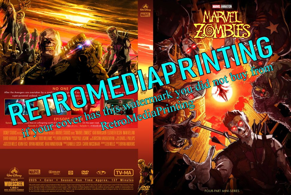 Marvel Zombies Complete Season 1 DVD