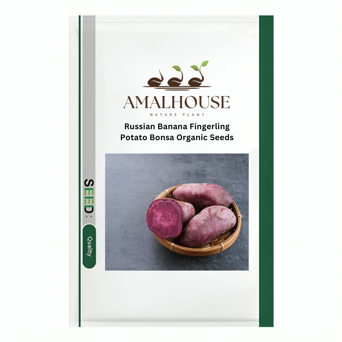 Russian Banana Fingerling Potato Bonsa Organic - 100 PCS Seeds