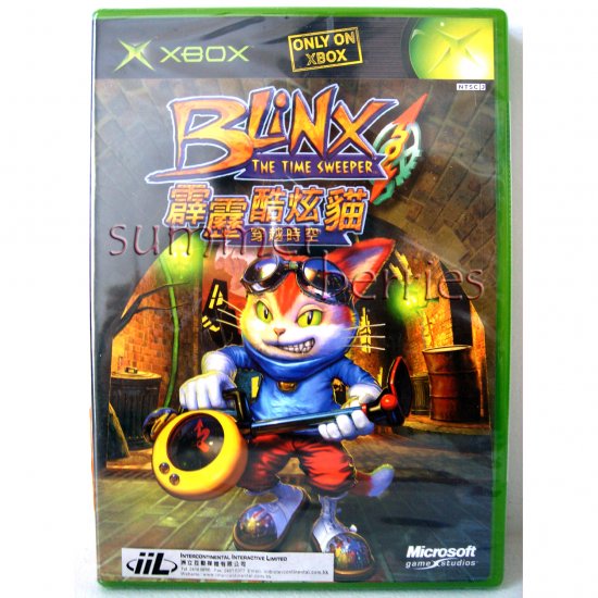 XBox Game - Blinx The Time Sweeper - (NTSC-J) - Brand New