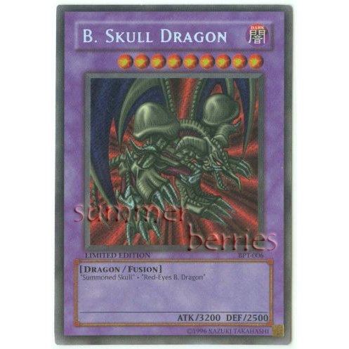 YuGiOh Card BPT-006 Limited Edition - B. Skull Dragon [Promo Secret ...