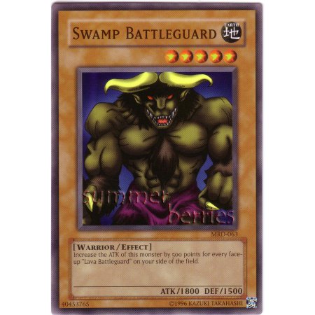 YuGiOh Card MRD-063 - Swamp Battleguard [Common]