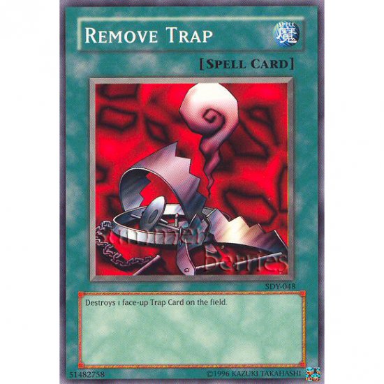 YuGiOh Card SDY-048 - Remove Trap [Promo Common]