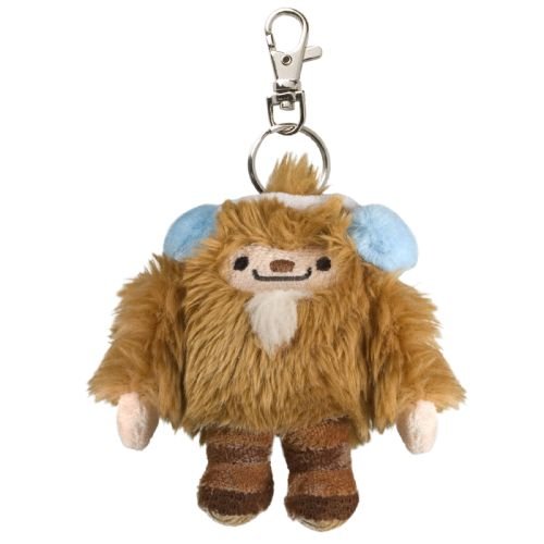 Vancouver 2010 Olympic Mascot Plush Keychain - Quatchi