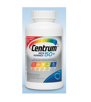 Centrum Men 50+ Multivitamin - 250 tablets