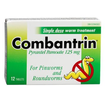 Combantrin Single Dose Intestinal Worm Treatment for Pinworms ...