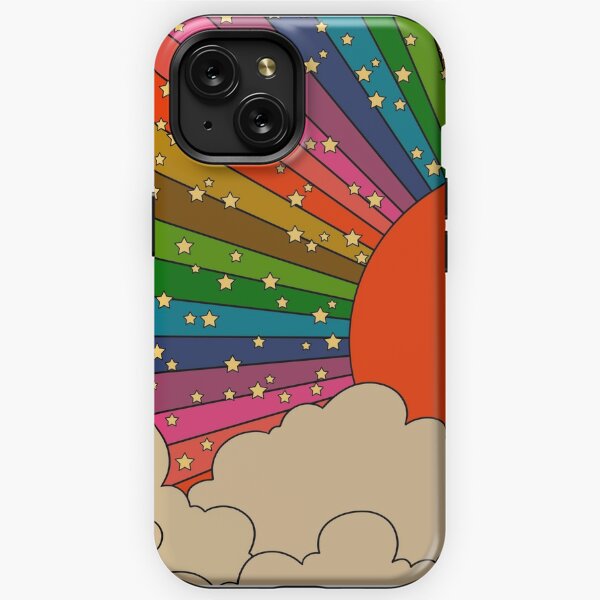 2024 Design Rainbow 70s sun iPhone Tough