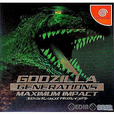 GODZILLA GENERATIONS MAXIMUM IMPACT Dreamcast Software Game Sega NTSC-J Japan