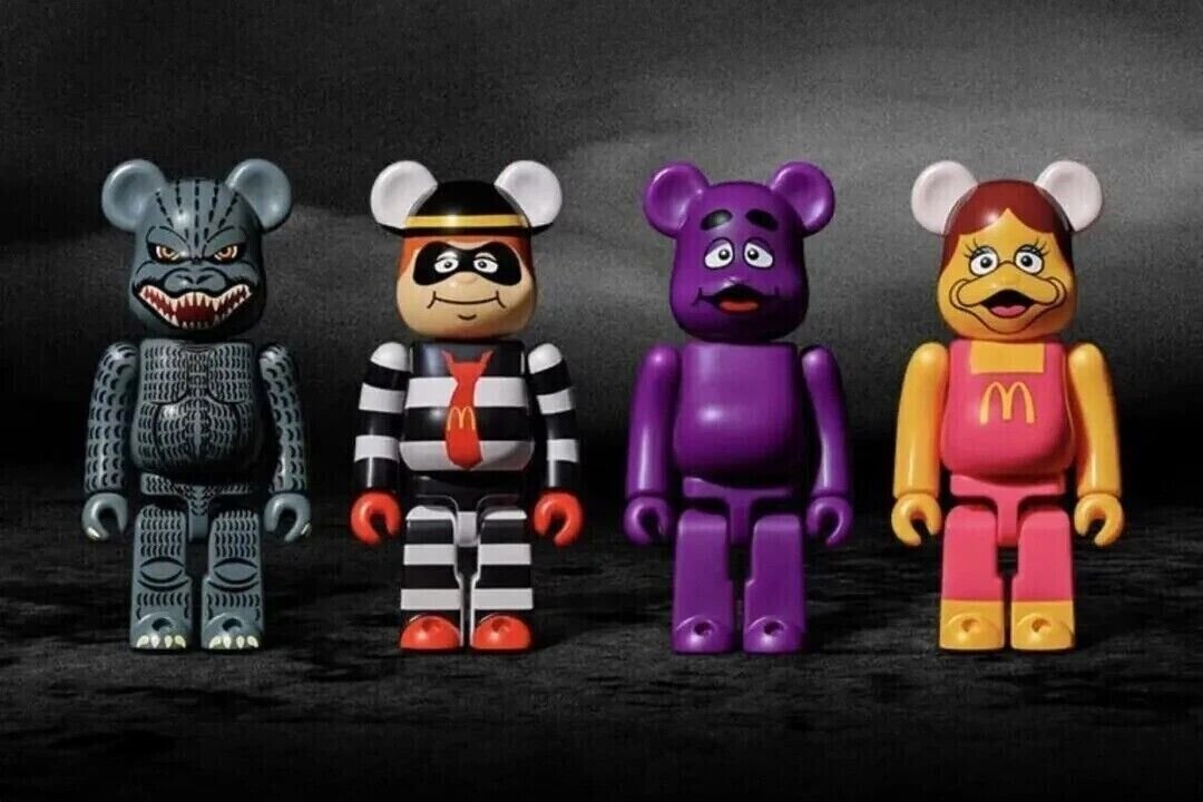 McDonald's Godzilla BE@RBRICK Bearbrick 150% Collaboration MedicomToy ...
