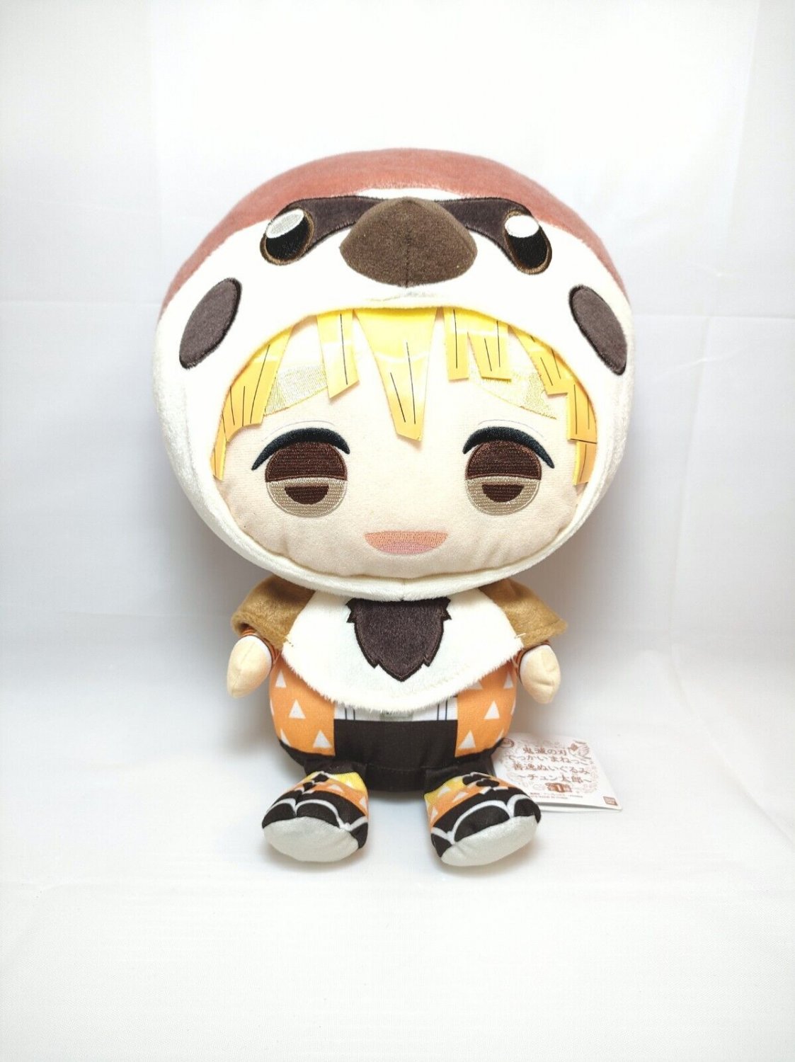 Demon Slayer Big Manekko Plush Doll Zenitsu Agatsuma Chuntaro ver Japan ...
