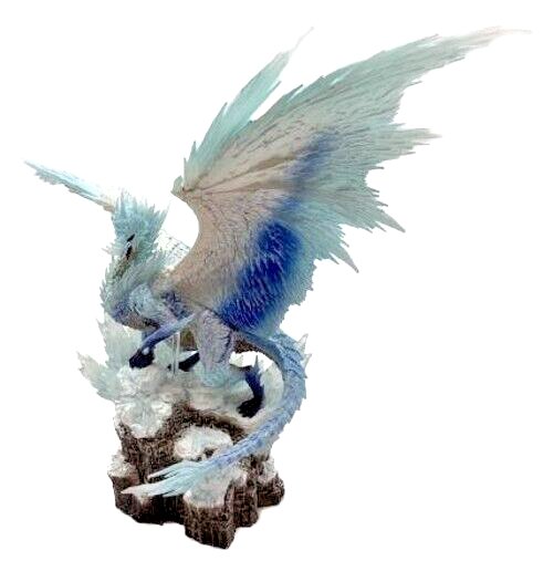 Capcom e-Capcom Exclusive Monster Hunter World Icebone Velkhana Figure ...