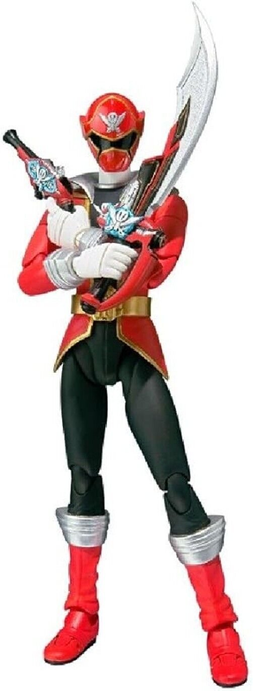 Bandai S.H.Figuarts Kaizoku Sentai Gokaiger- Gokai Red Figure (H5.5 ...