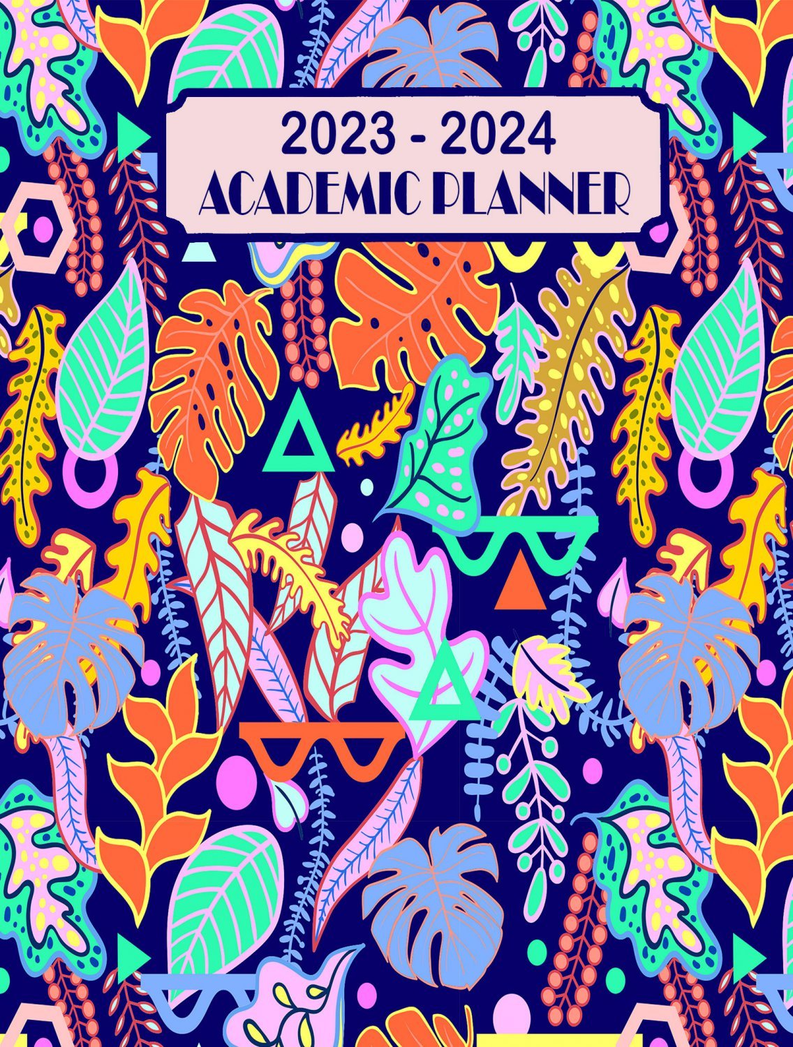 2023-2024 Student Academic Planner Calendar - School College Weekly ...