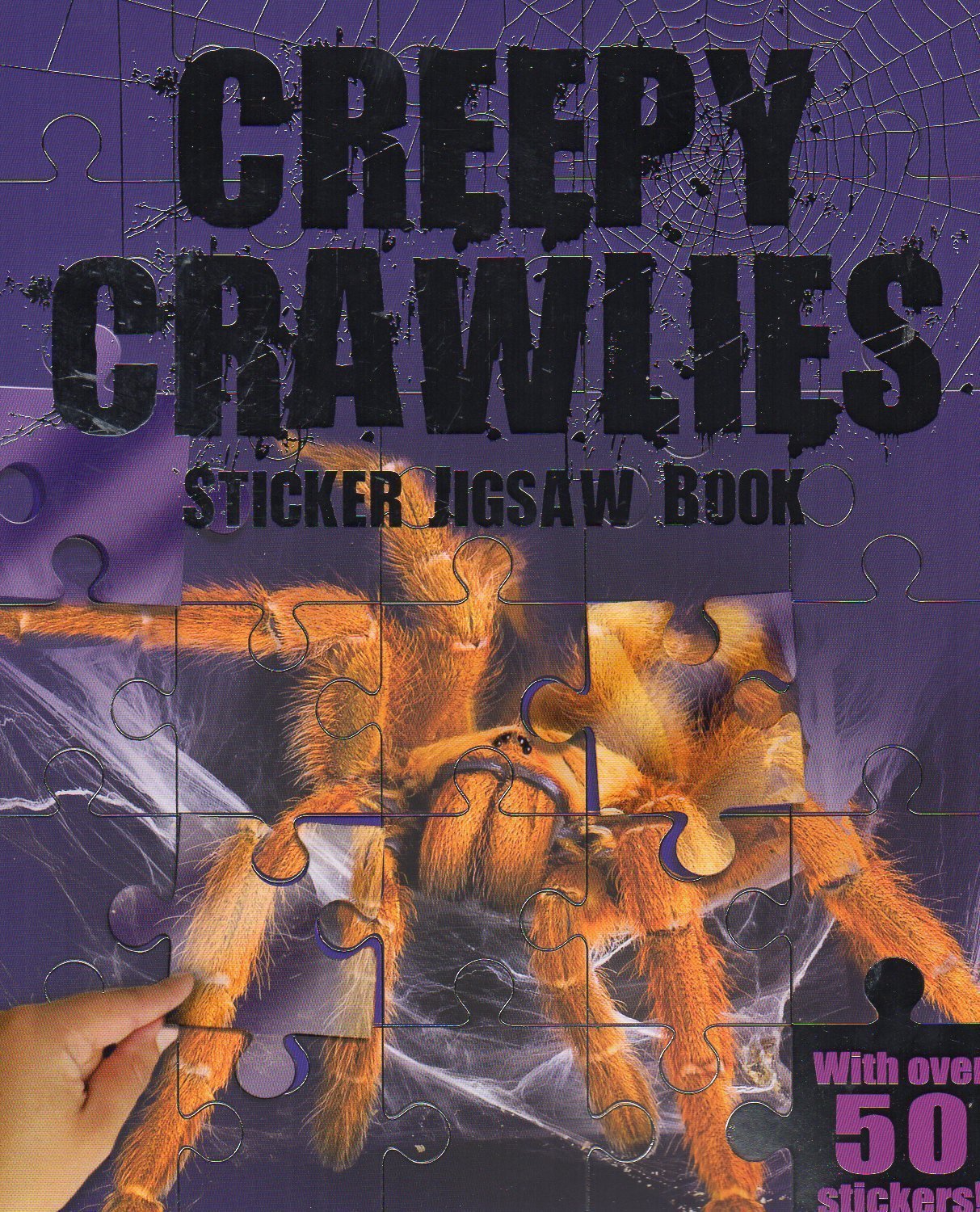 Creepy Crawlies - Sticker Jigsaw Book - With Over 50 Stickers