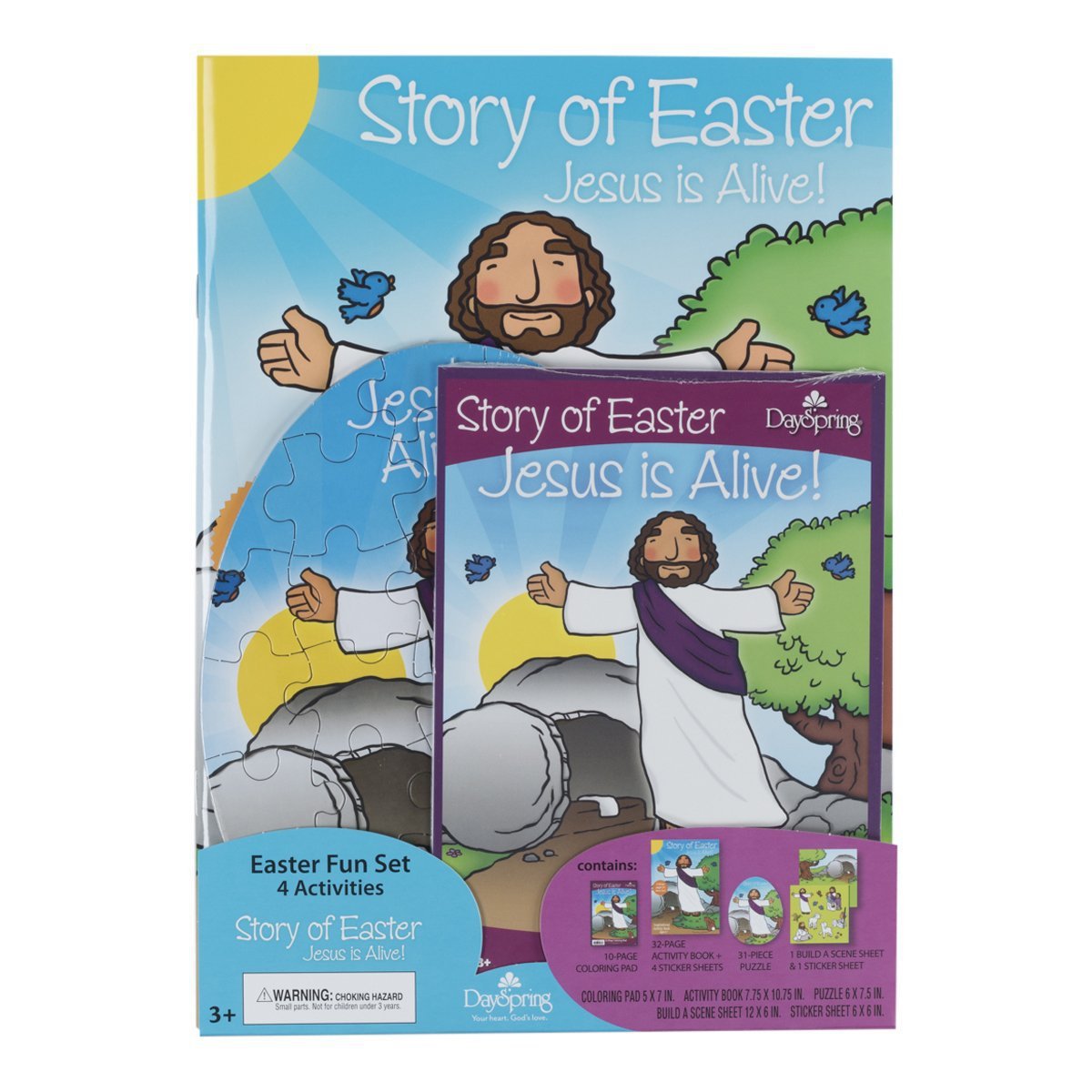 DaySpring Inspirational Story of Easter Activity Bundle Set